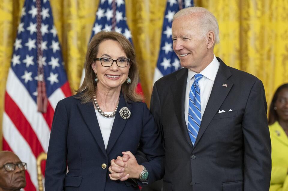 Wise Words From Gabrielle Giffords; Some Far-Right Figures Say ‘War Is ...