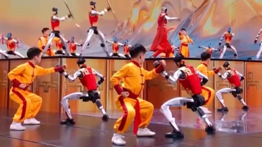 China's humanoid robots take center stage for Lunar New Year showtime ...
