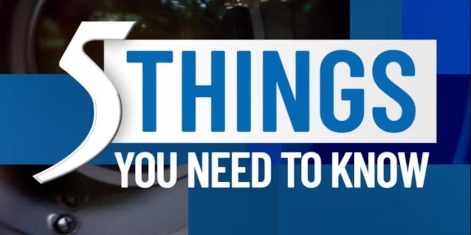 Thursday, Nov. 13, 2025: 5 things you need to know - NewsBreak