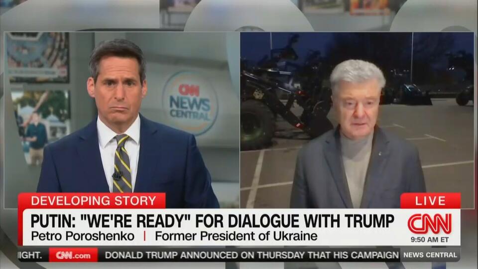 Ex-Ukrainian President ‘Guarantees’ Trump Won’t Cut Funding in Fight ...
