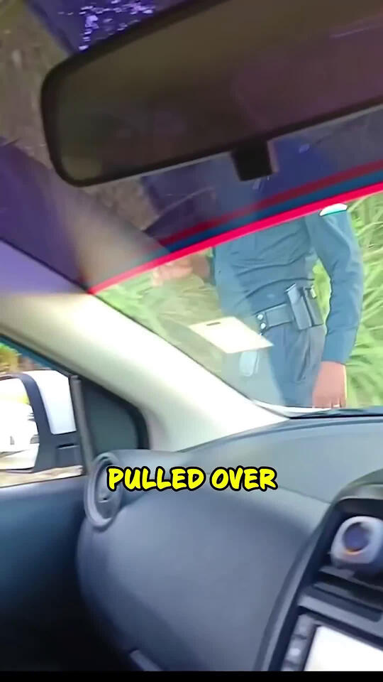 Husband Cop Pulls Over His Wife She Tried To Get Out Of It ёяшв Newsbreak