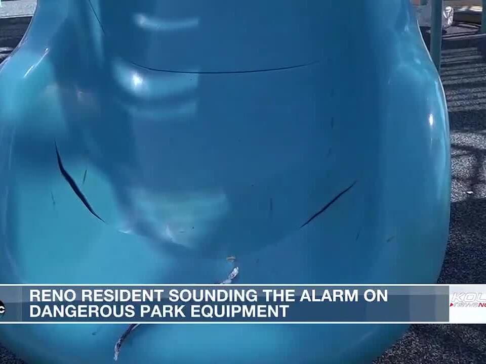 Reno resident is sounding the alarm on dangerous playground equipment
