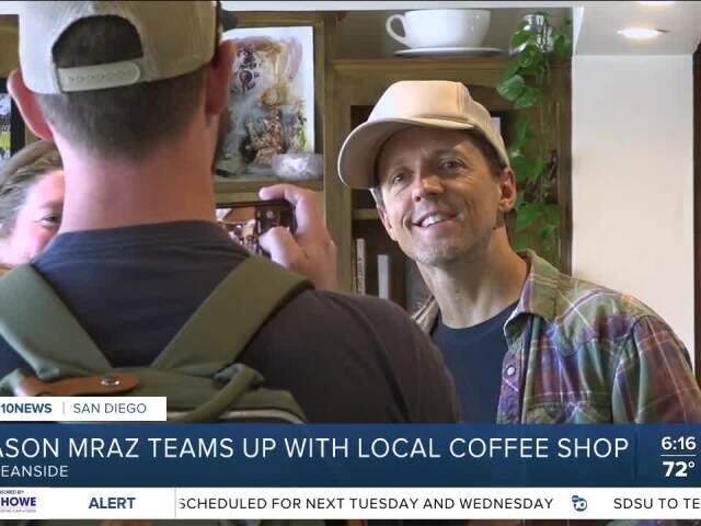 Grammy winner Jason Mraz partners with Oceanside's oldest coffee shop ...