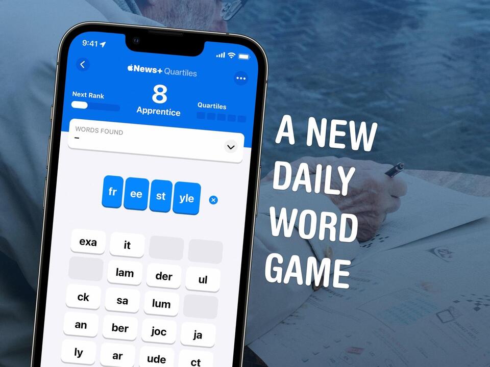 How to play Quartiles, the daily word-building game in Apple News+ ...