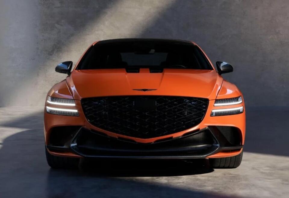 We Now Know What That Magma Orange Genesis G80 Really Is - NewsBreak