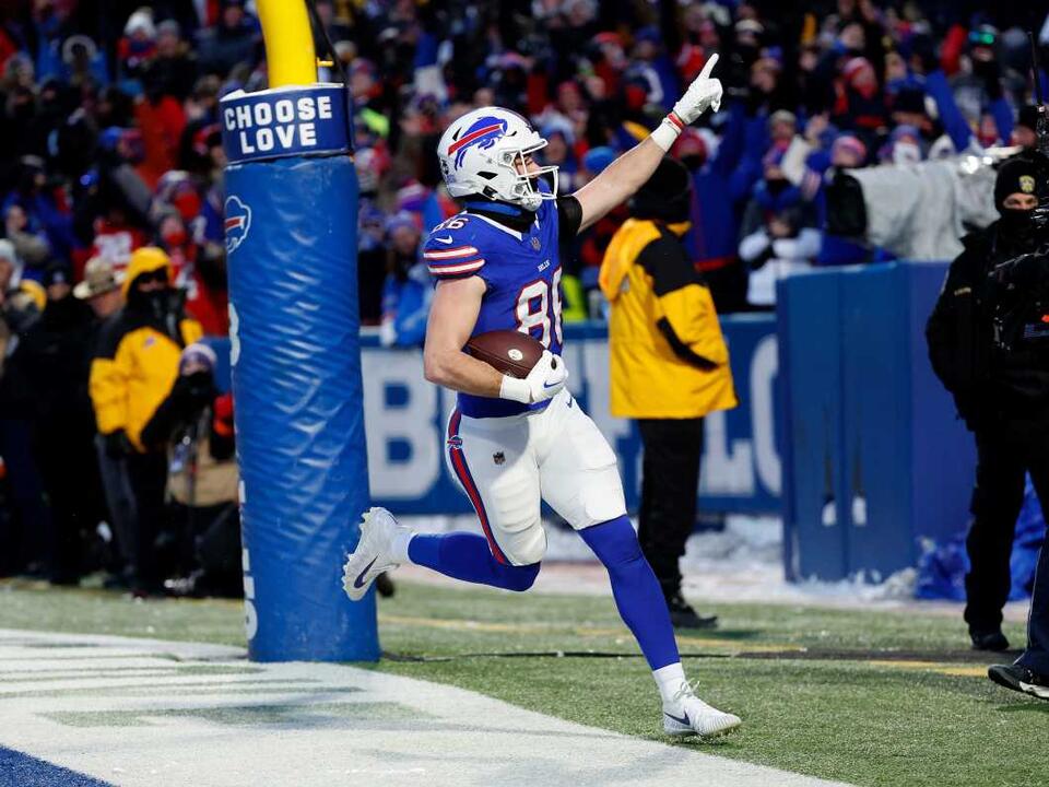 Buffalo Bills tight end Dalton Kincaid listed as top 15 tight end in ...