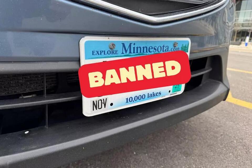 These License Plates Are Now Banned in Minnesota - NewsBreak