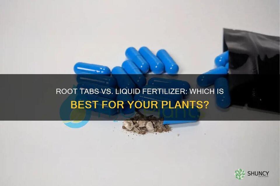 Root Tabs Vs. Liquid Fertilizer: Which Is Best For Your Plants? - NewsBreak