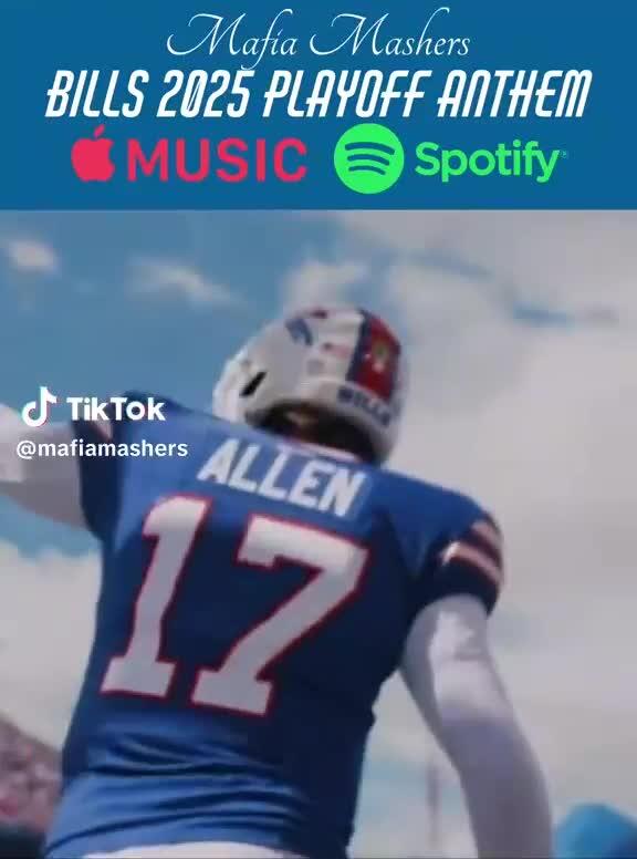 Buffalo Bills 🏈 ️💙 New Anthem song 🎵 for the playoffs. Go Bills ️ ...