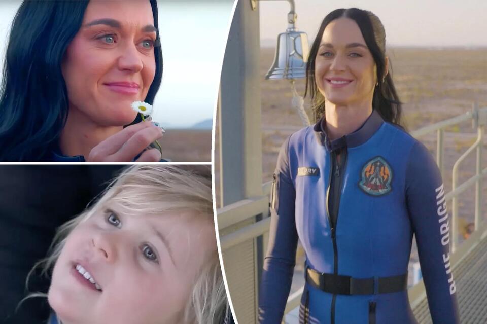 Katy Perry brings special tribute to daughter Daisy on Blue Origin ...
