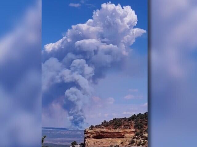 Rock Canyon Fire grows to 1,000 acres along Utah-Arizona border - NewsBreak