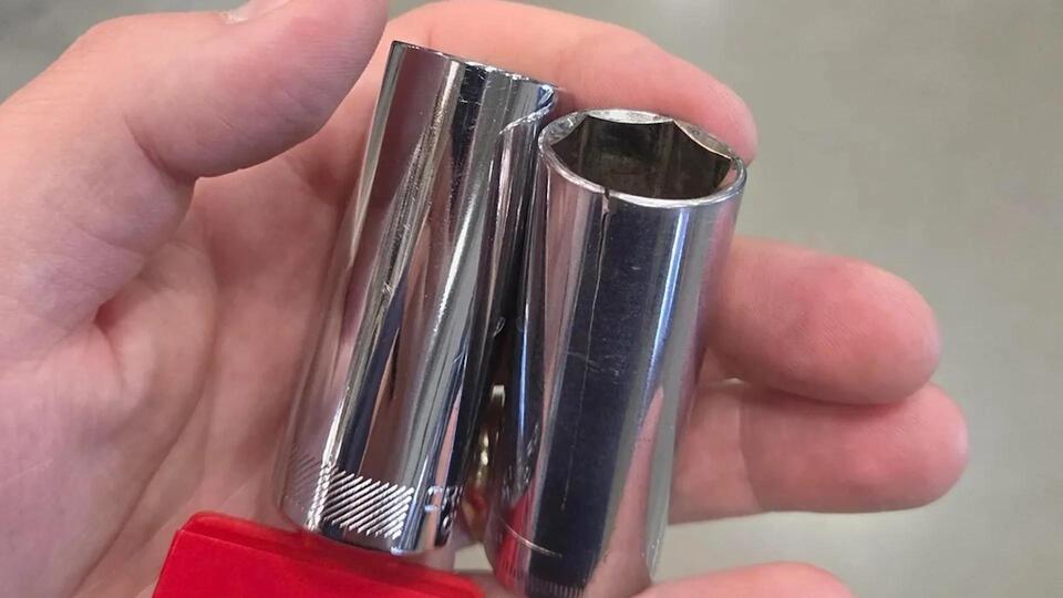 Shopper takes in a split socket, and the stamp reveals it lasted their ...