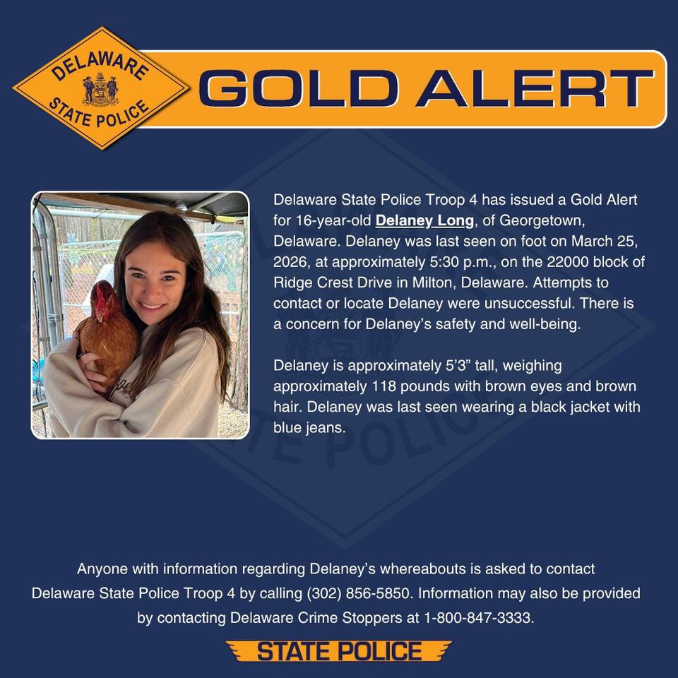 Gold Alert Issued for Missing Teen in Milton - NewsBreak