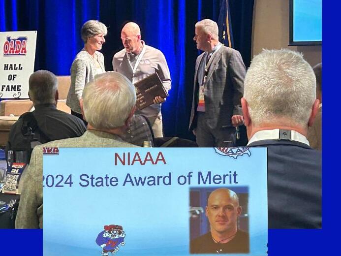North Powder Athletic Director awarded prestigious national honor