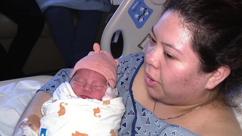 Meet baby Yuriel, one of the first babies born in 2024 in Phoenix ...