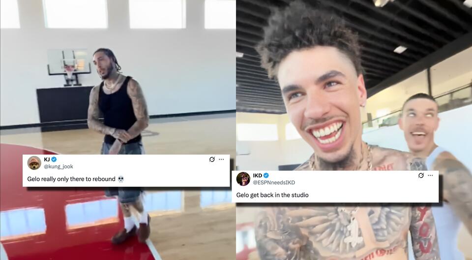 Social Media Has Plenty Of Jokes About LiAngelo Ball As He Trains With ...