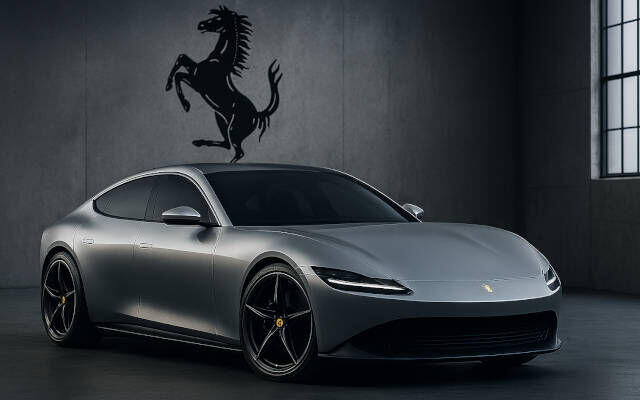 Ferrari goes electric with four-seat coupe but shares get shocked ...