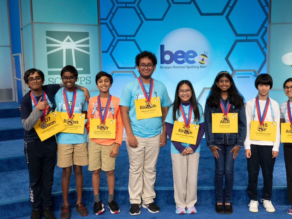 'Elite eight' head into Scripps National Spelling Bee Finals