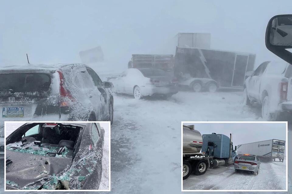 3 dead as blizzard batters Midwest with tornadoes, flooding and heavy ...
