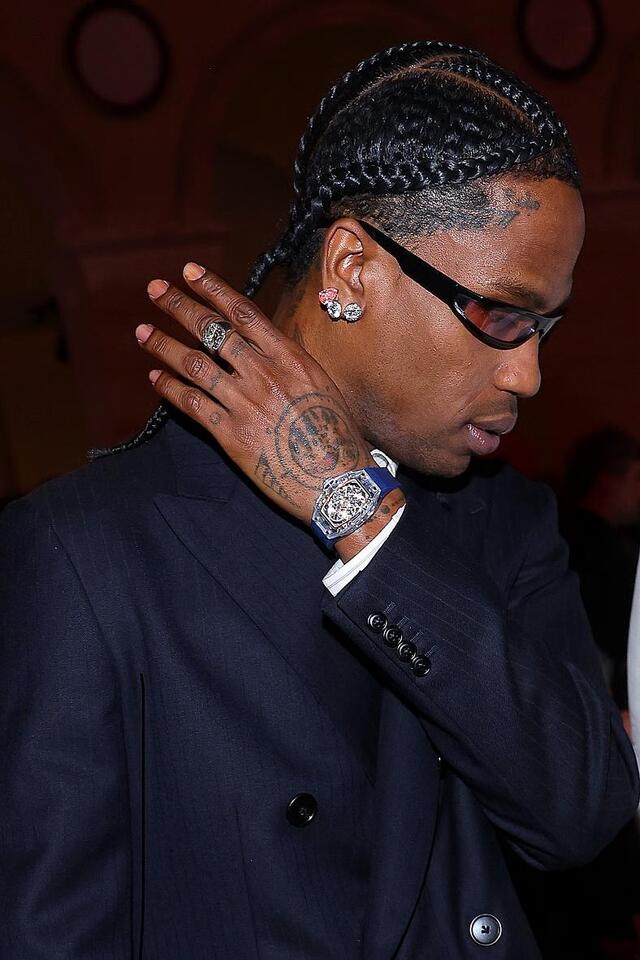 Travis Scott Just Rocked This Rare $3 Million Richard Mille Watch ...