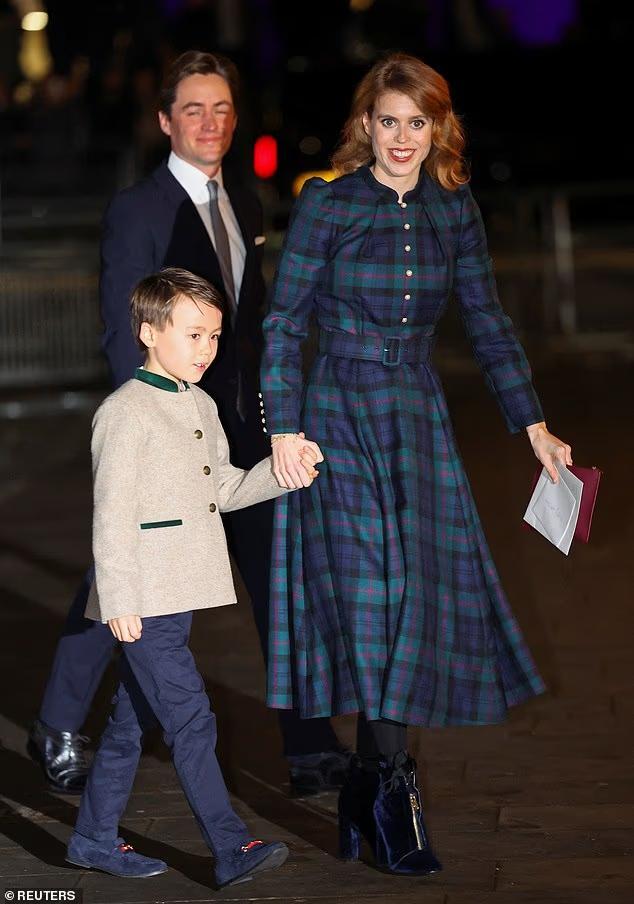 Princess Beatrice receives Mother's Day gift from her stepson, nine ...