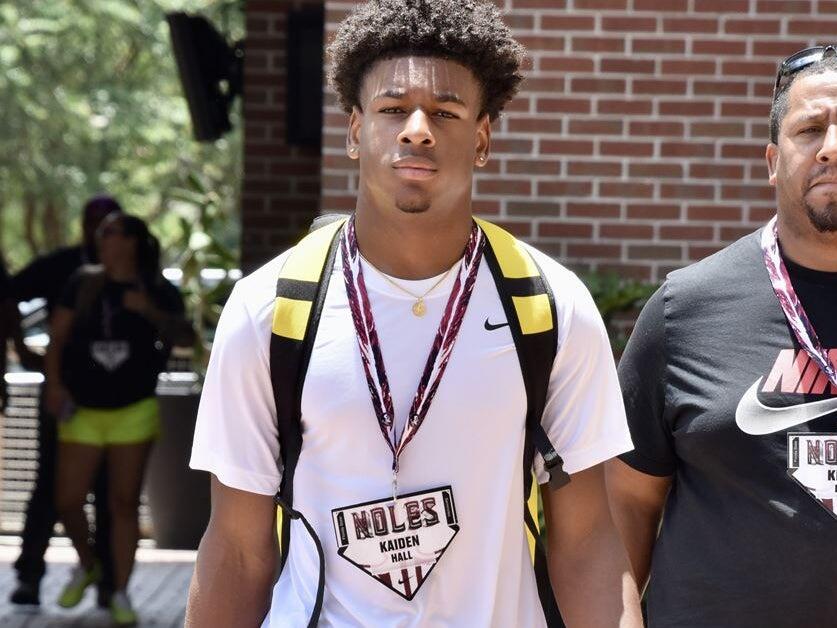 Top247 6’3 DB Kaiden Hall excited to land Michigan offer; sees similar ...