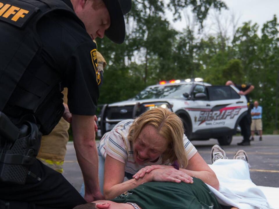 Photos: DWI drill in Elba gives students front row seat to what its ...