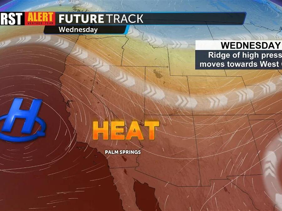 A heat wave that will last through the holiday weekend