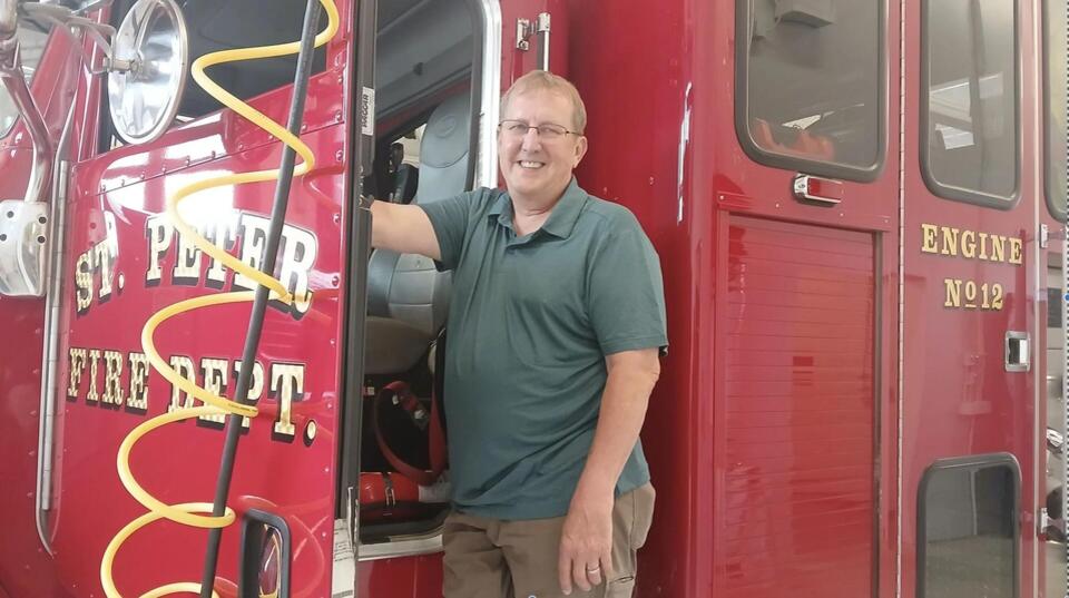 Longtime fire safety educator Ed Johnson retires from St. Peter ...