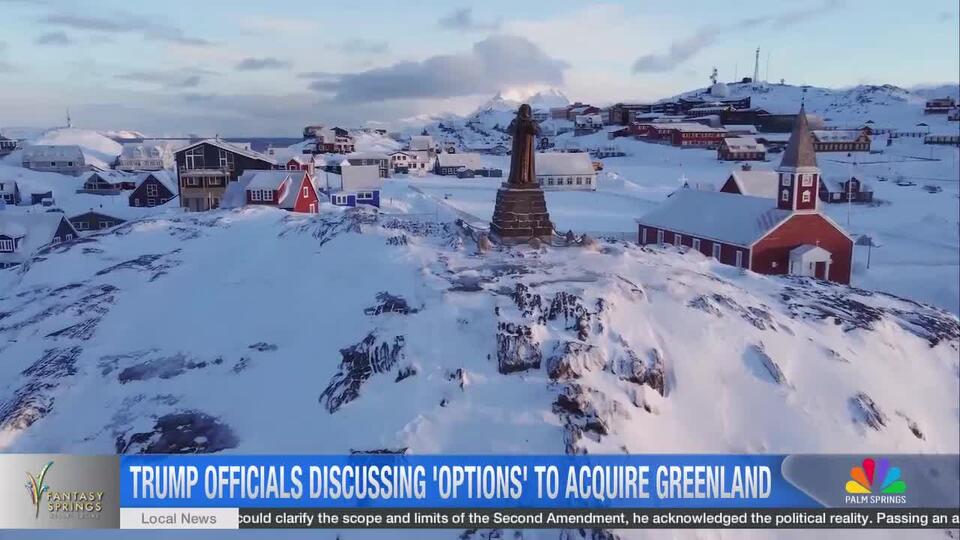 White House Says Military Option 'Not Off the Table' for Acquiring ...