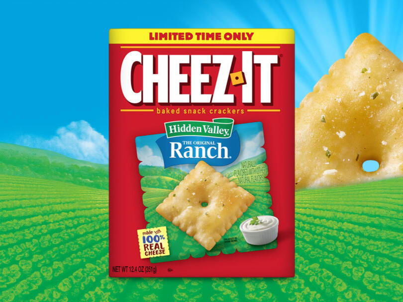 Cheez-It Hidden Valley Ranch flips the script on Hidden Valley Ranch’s ...