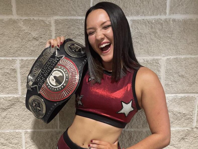 Izzy Moreno Reflects On Journey After Bayley Superfan Wins Title