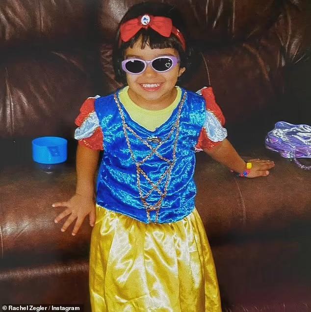 Rachel Zegler shares childhood photo dressed as Snow White as Disney's ...