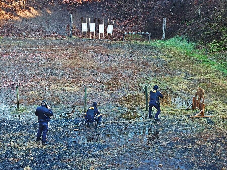 Father and Son Help Upgrade Monty Police Firing Range - NewsBreak