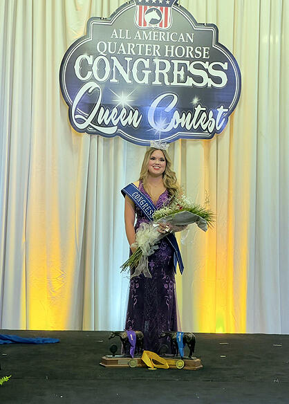 The Crowning of the 2025 Quarter Horse Congress Queen - NewsBreak