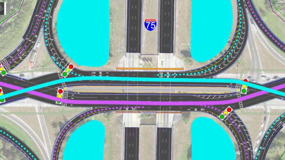 Implementation of the Diverging Diamond Interchange to begin June 1 ...