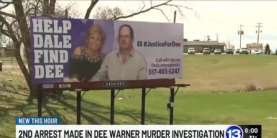 Second person arrested in connection to Dee Warner investigation ...
