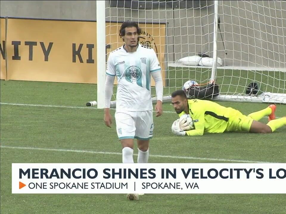 Merancio shines in Velocity's loss