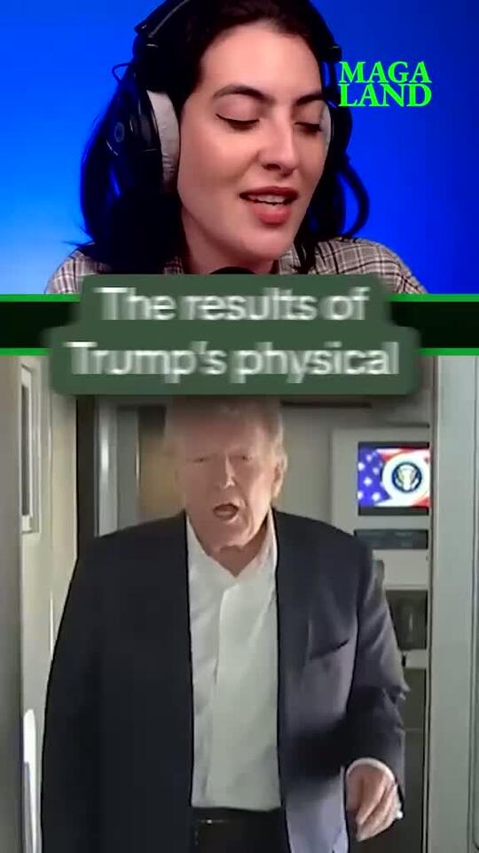 President Trump released the results of his physical, and the numbers ...
