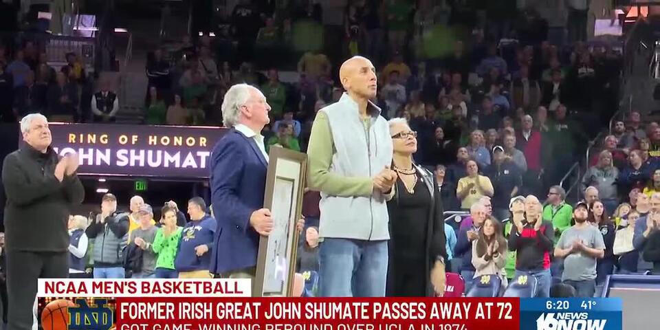 Former Notre Dame coach Digger Phelps speaks on John Shumate's legacy ...