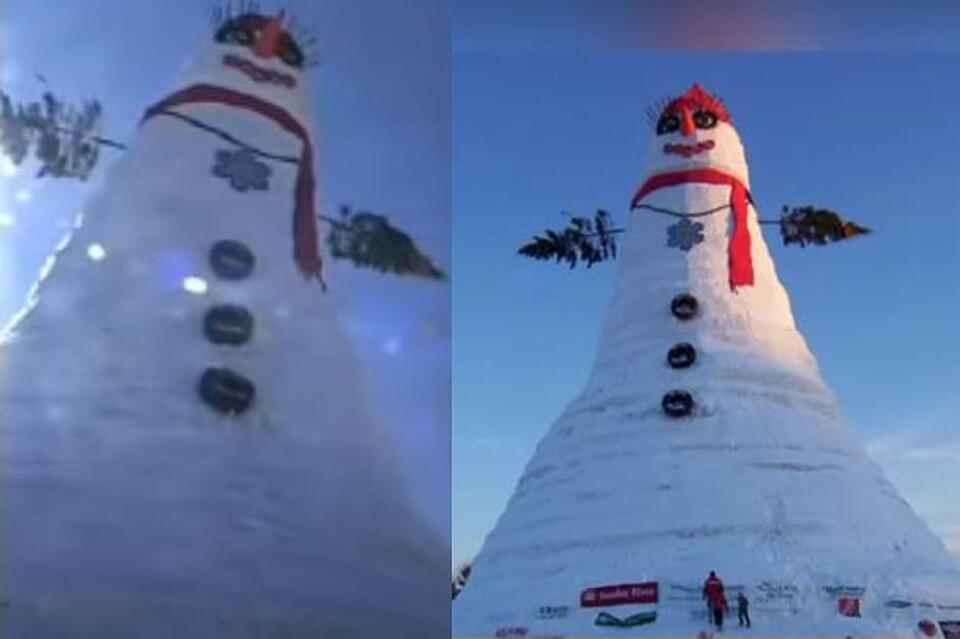 Remember When the World Record Tallest Snowman Was Won by Maine ...