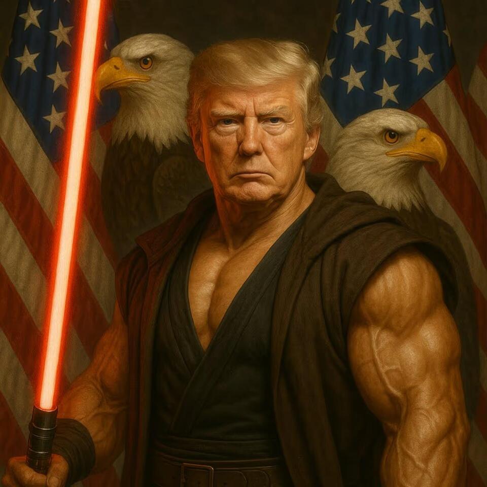Trump Goes Full Sith With Red Lightsaber In White House’s May The 4th ...