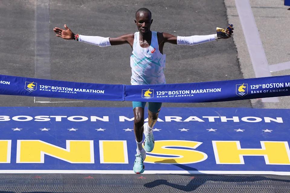 Boston Marathon 2026: Kenya's John Korir wins men's race for 2nd ...