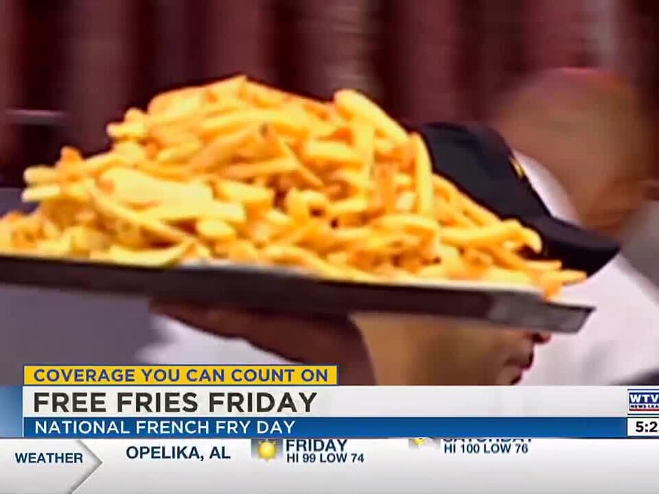 National French Fries Day; enjoy free fries every friday from ...