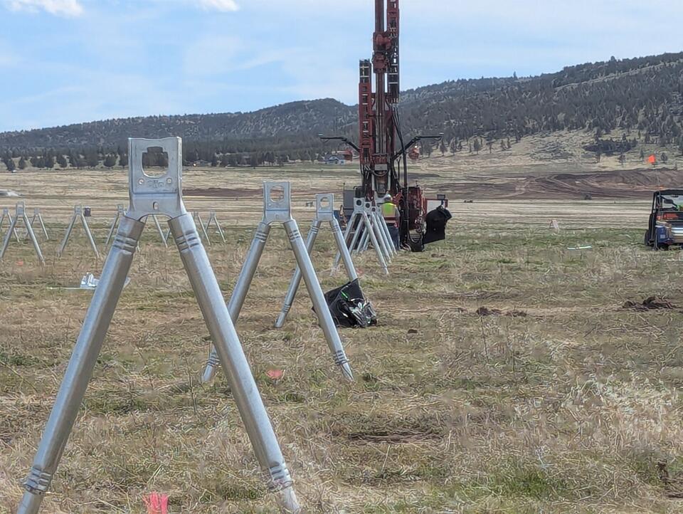 Solar plant construction progressing in Crook County - NewsBreak