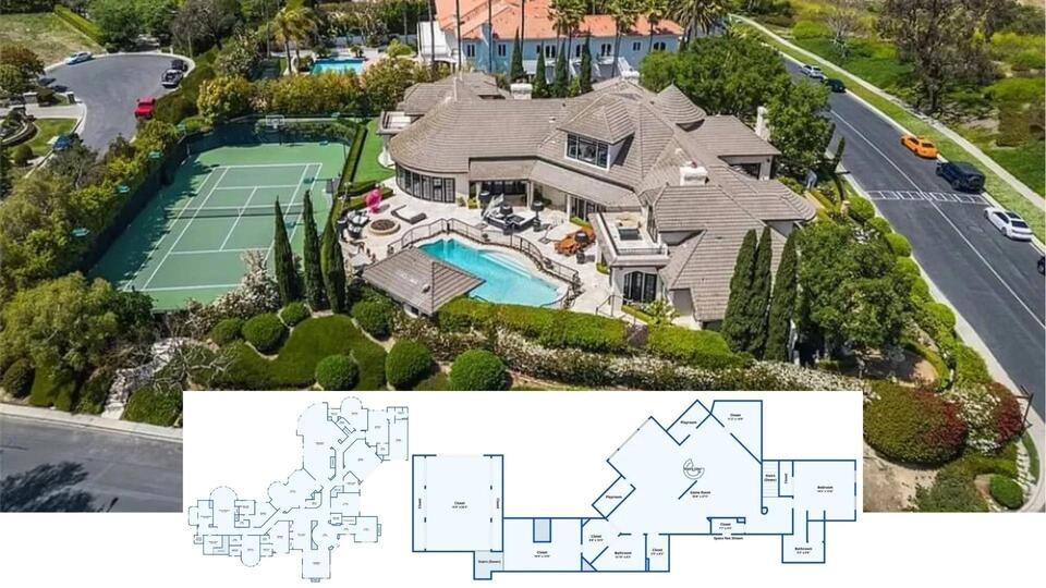 Step Inside This 10,258 Sq. Ft. 9 Bedroom Home With a Must See Floor ...