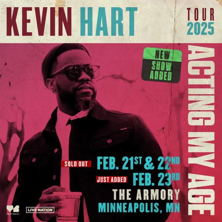 Kevin Hart: Acting My Age – Live at The Armory in Minneapolis - NewsBreak