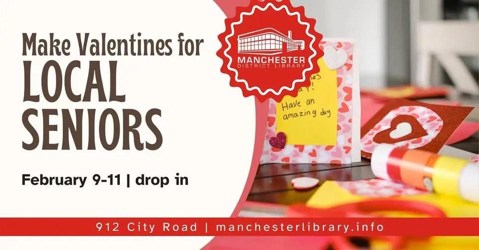 Make valentines for local seniors at the library - NewsBreak