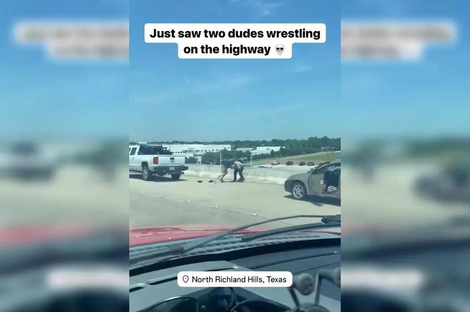 Road Rage Leads To Wrestling Match on North Texas Interstate - NewsBreak