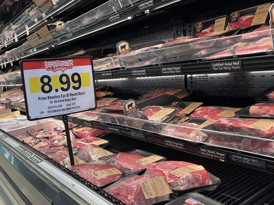 Food prices jump, inflation rises faster than expected